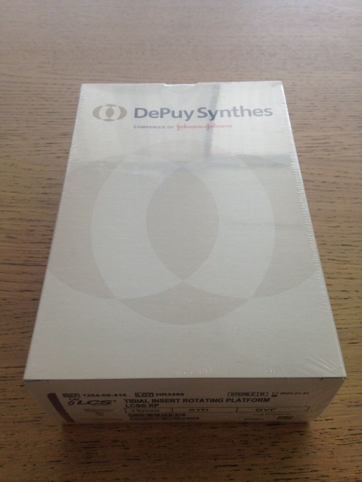 Nuevo DEPUY 1294-05-415 Tibial Insert Rotating Platform Disposables ...