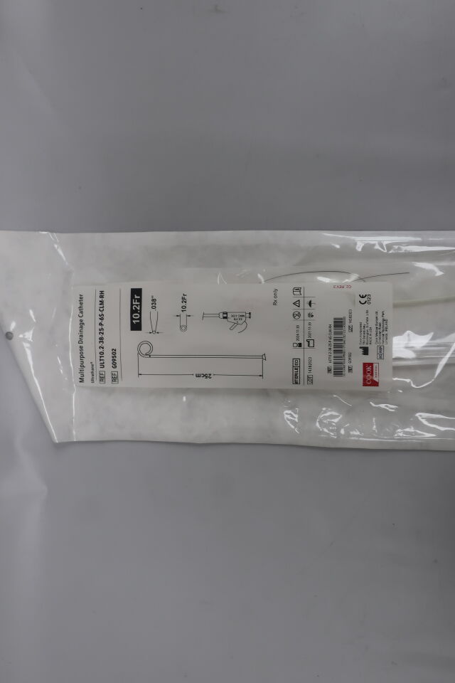 New COOK G09502 Multipurpose Drainage Catheter Ultrathane Disposables ... New COOK G09502 Multipurpose Drainage Catheter Ultrathane Disposables ...