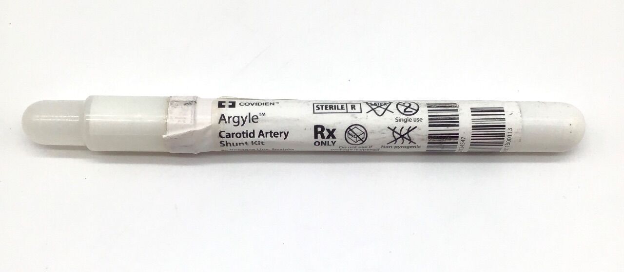 New COVIDIEN 8888577775 Argyle Carotid Artery Shunt Kit Surgical ...