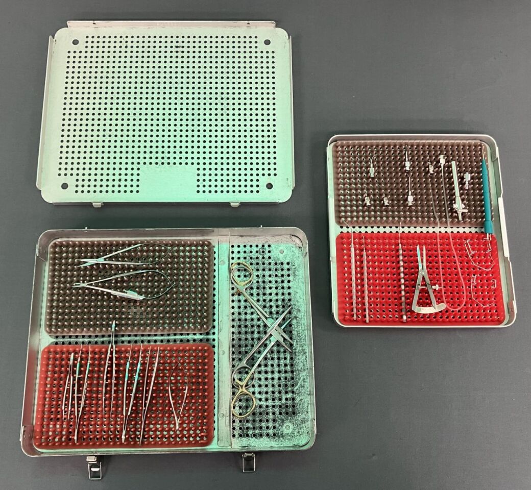 Used KATENA Instrument Case K9-2350 with various instruments - Set 5 ...