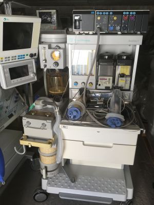 Datex Ohmeda Aestiva5 Anesthesia Machine - Model Information
